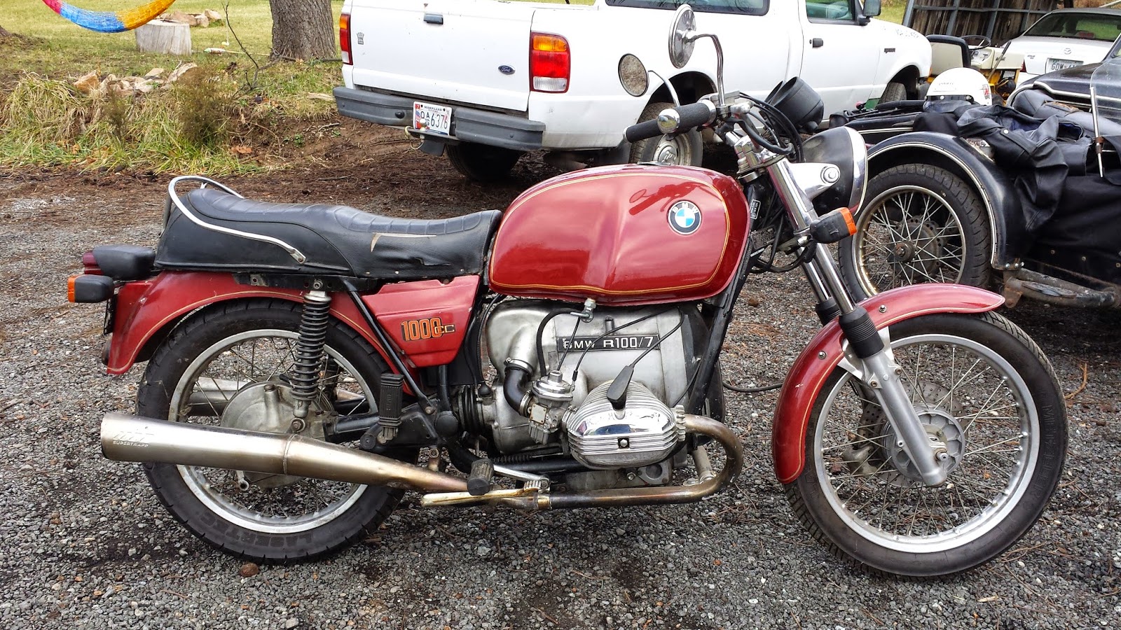 Resurrection of 1977 BMW R100/7: Another one for the road.